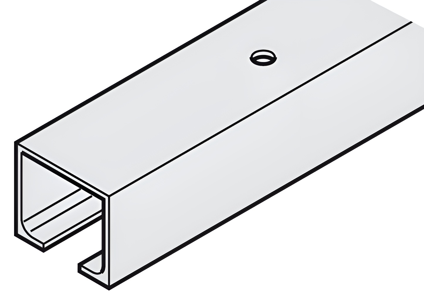 Hafele 941.00.200 Upper Track | hardwareshowroom.com